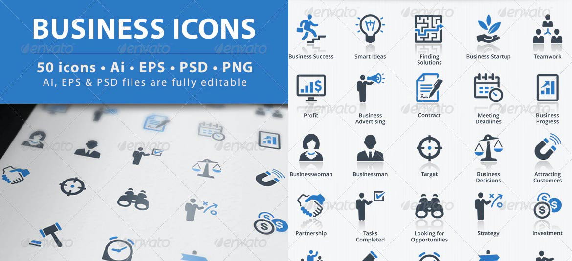 Best Selling and Most Popular Business Icons of 2020 - Premium ...
